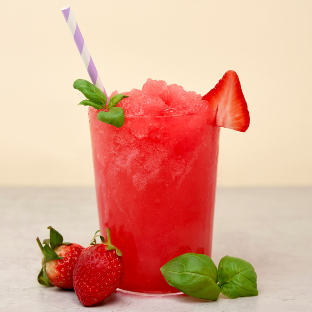 Strawberry Granita - IBC Simply